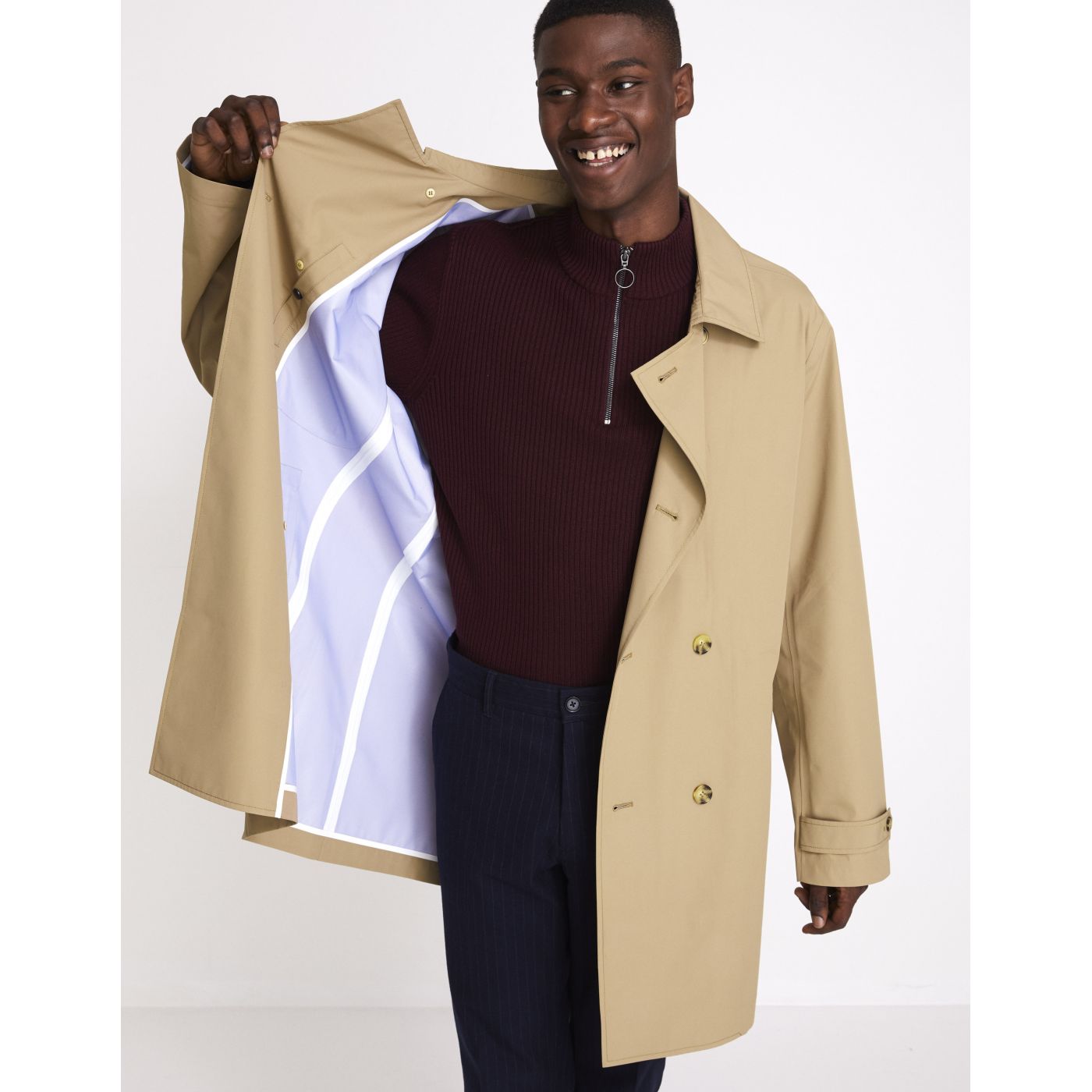 Celio Coat Muntrench1 Trench coat - Men