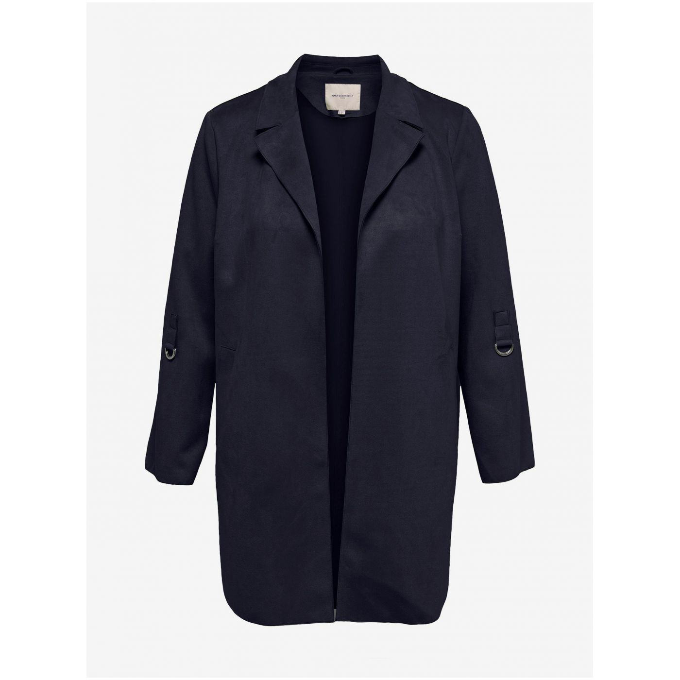 Tamnoplavi lagani kaput za žene u završnoj obradi od antilopa SAMO ...