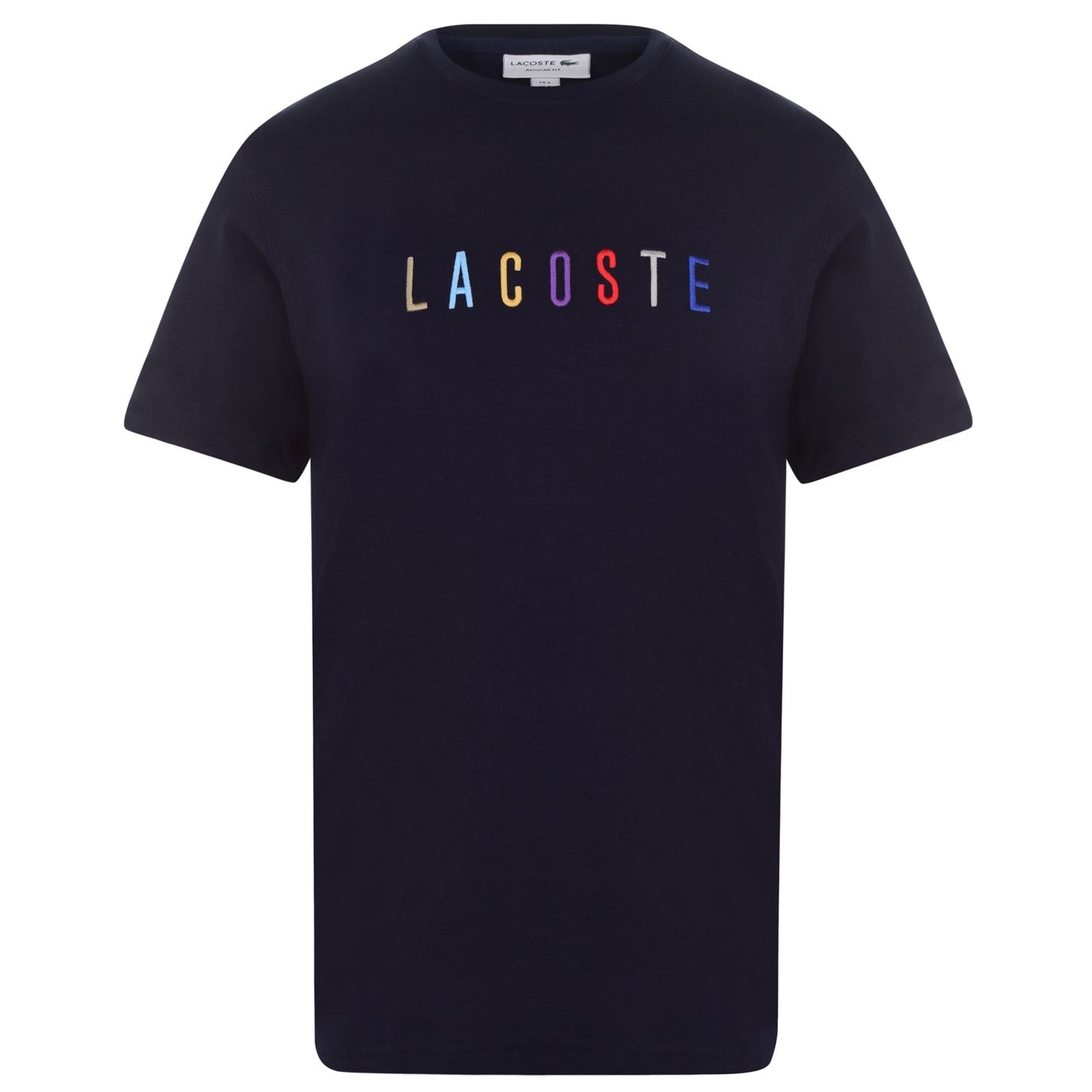 Lacoste Rainbow Logo T Shirt