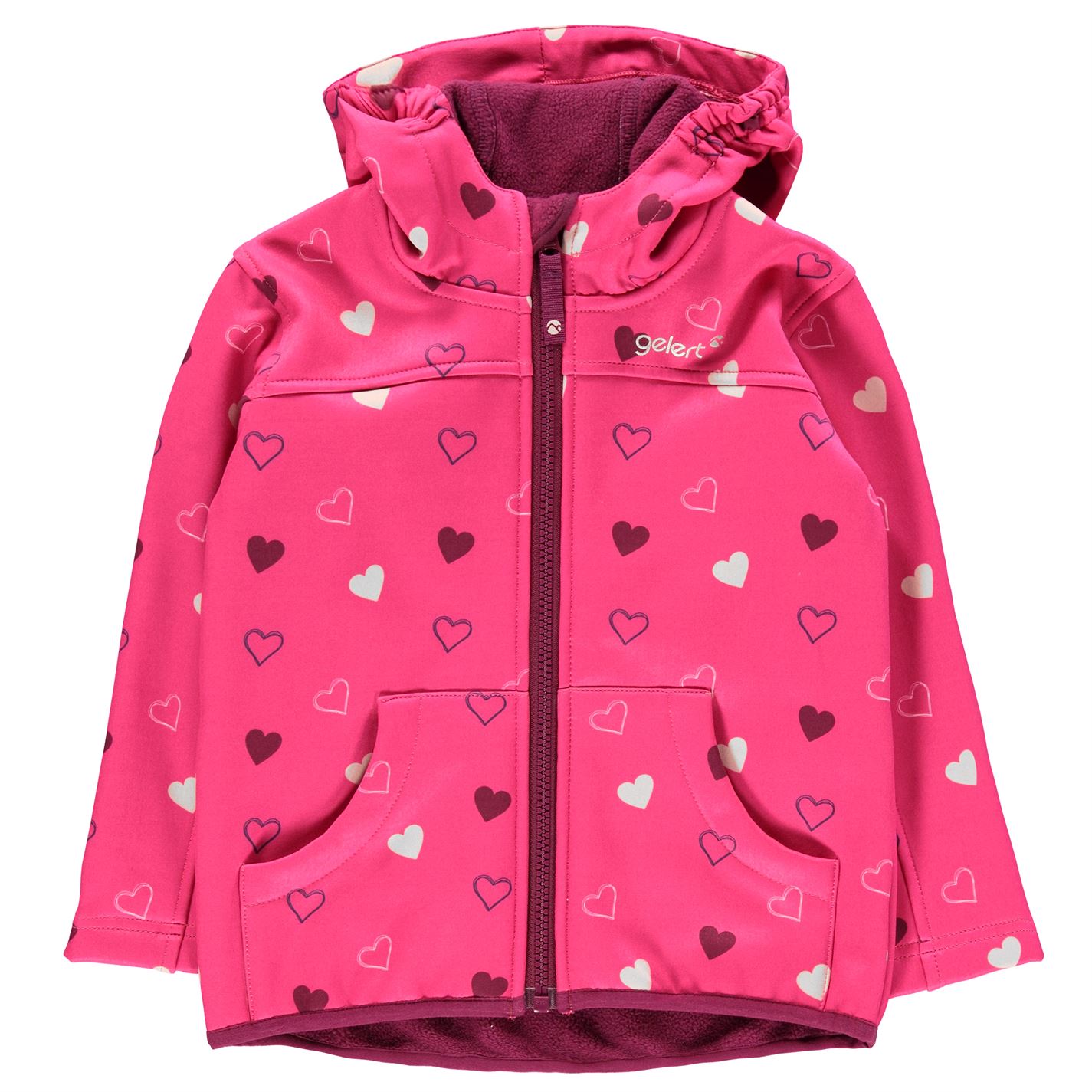 Gelert Softshell Hooded Jacket Childrens