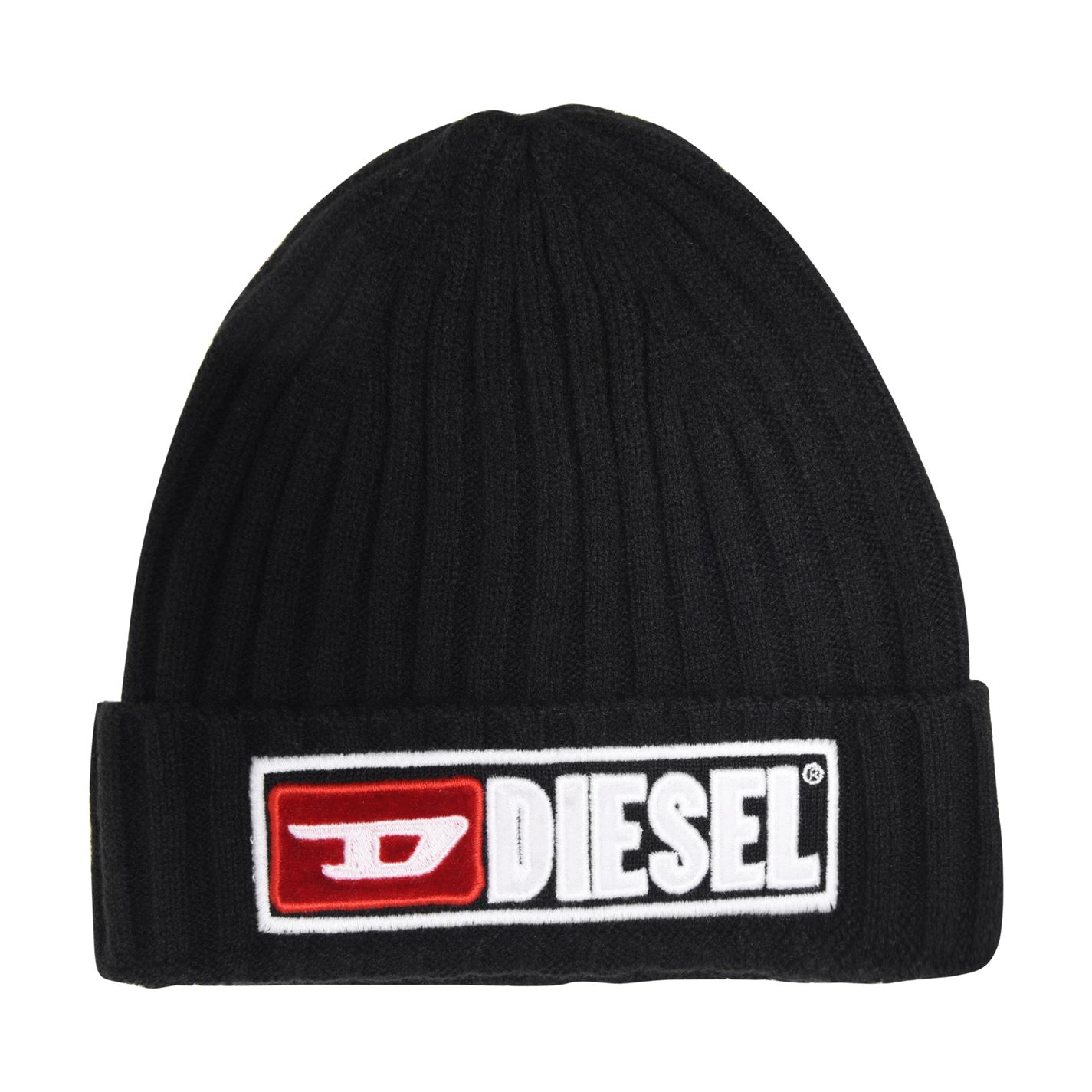 Diesel Denim Division Logo Beanie Hat