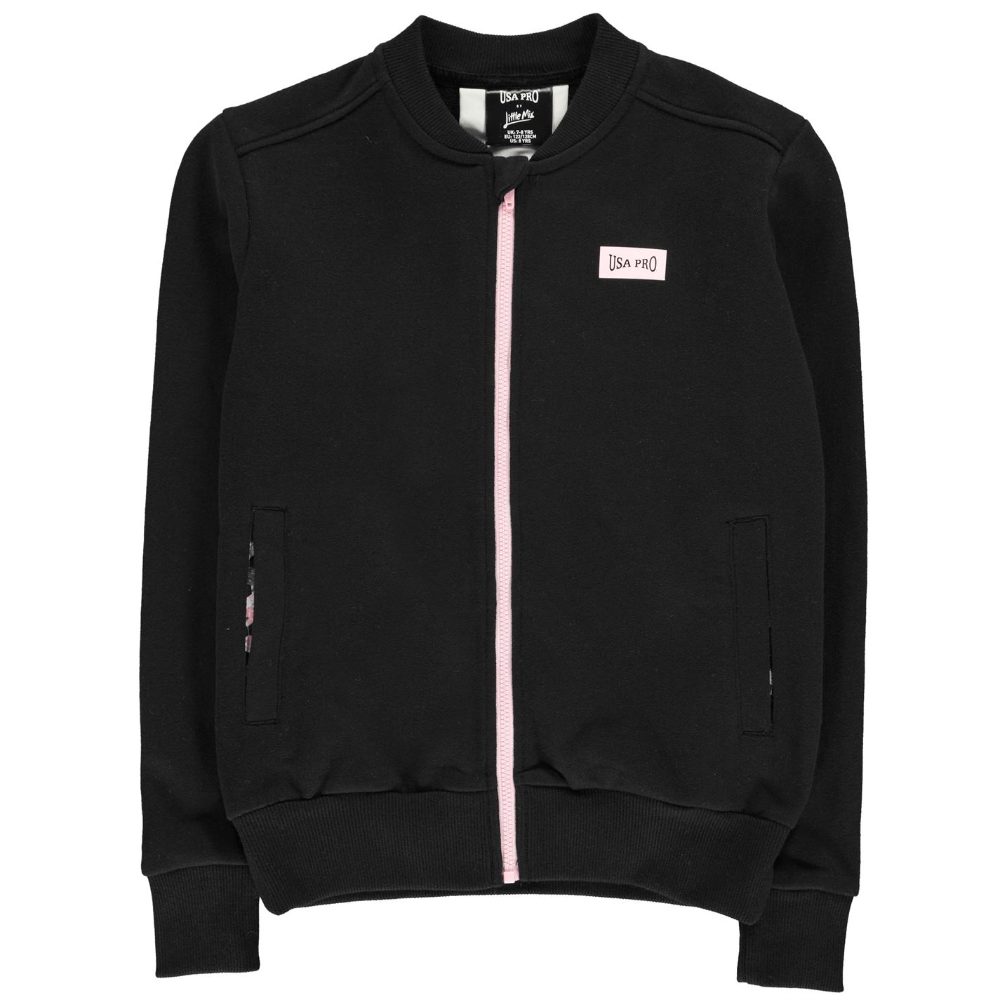 USA Pro Little Mix Bomber Jacket Junior Girls