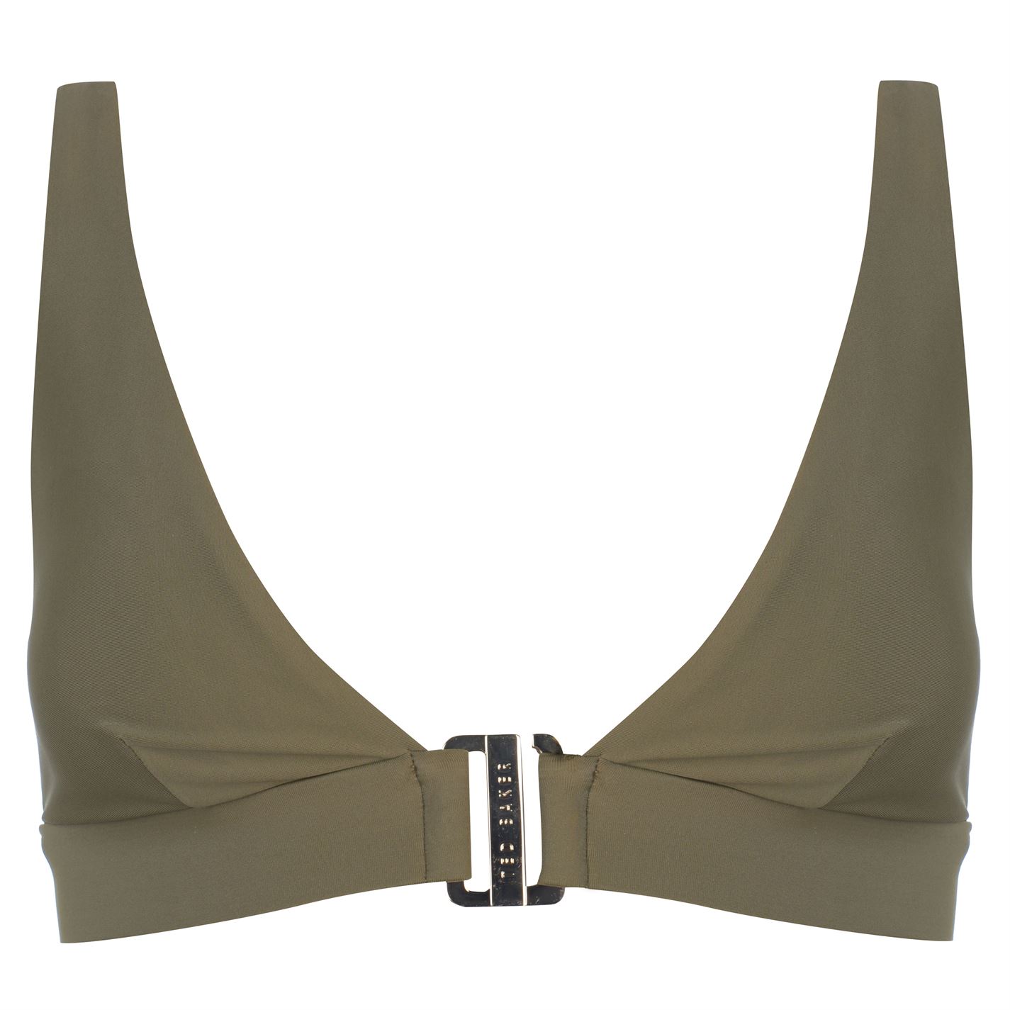 Ted Baker Ted Womens Clip Front Triangle Bikini Top