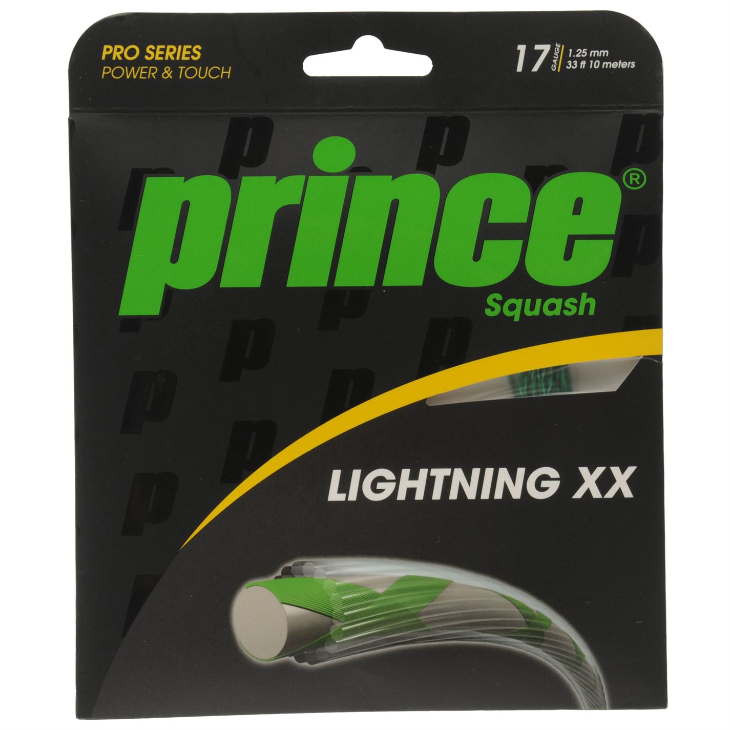 Prince Squash Lightning XX 17 Gauge String