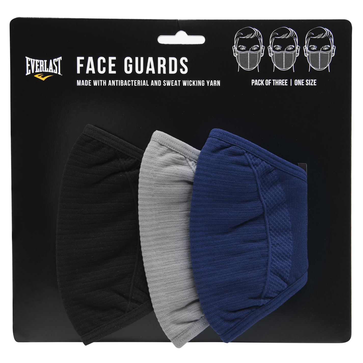 Everlast 3 Pack Face Guards
