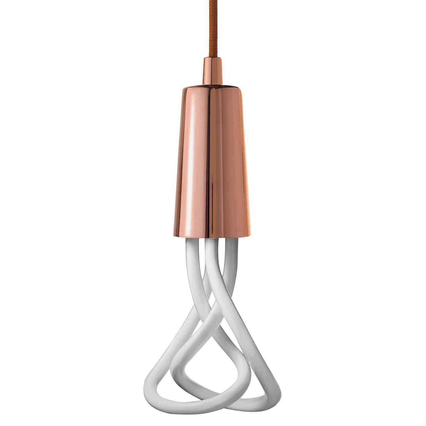 Plumen Drop Cap Pendant Copper + 001