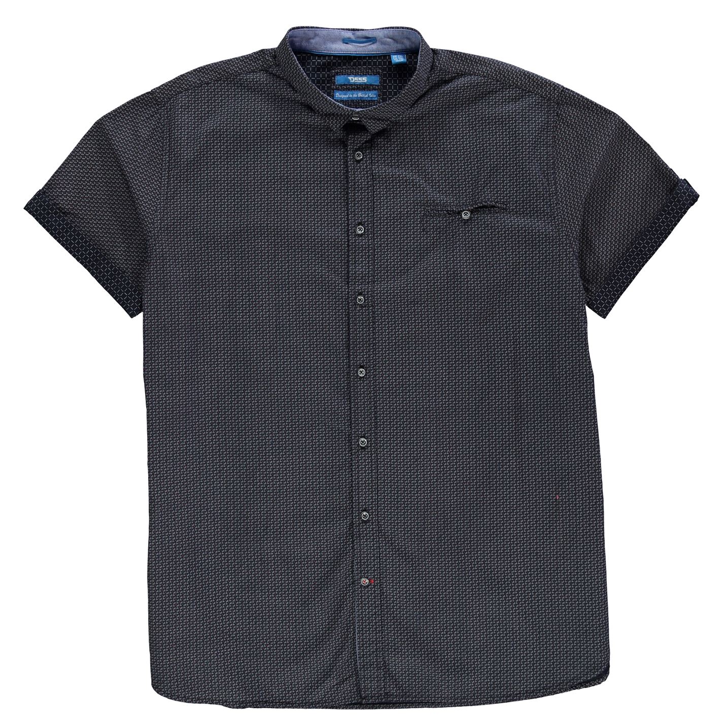 D555 Patric Diamond Short Sleeve Shirt Mens