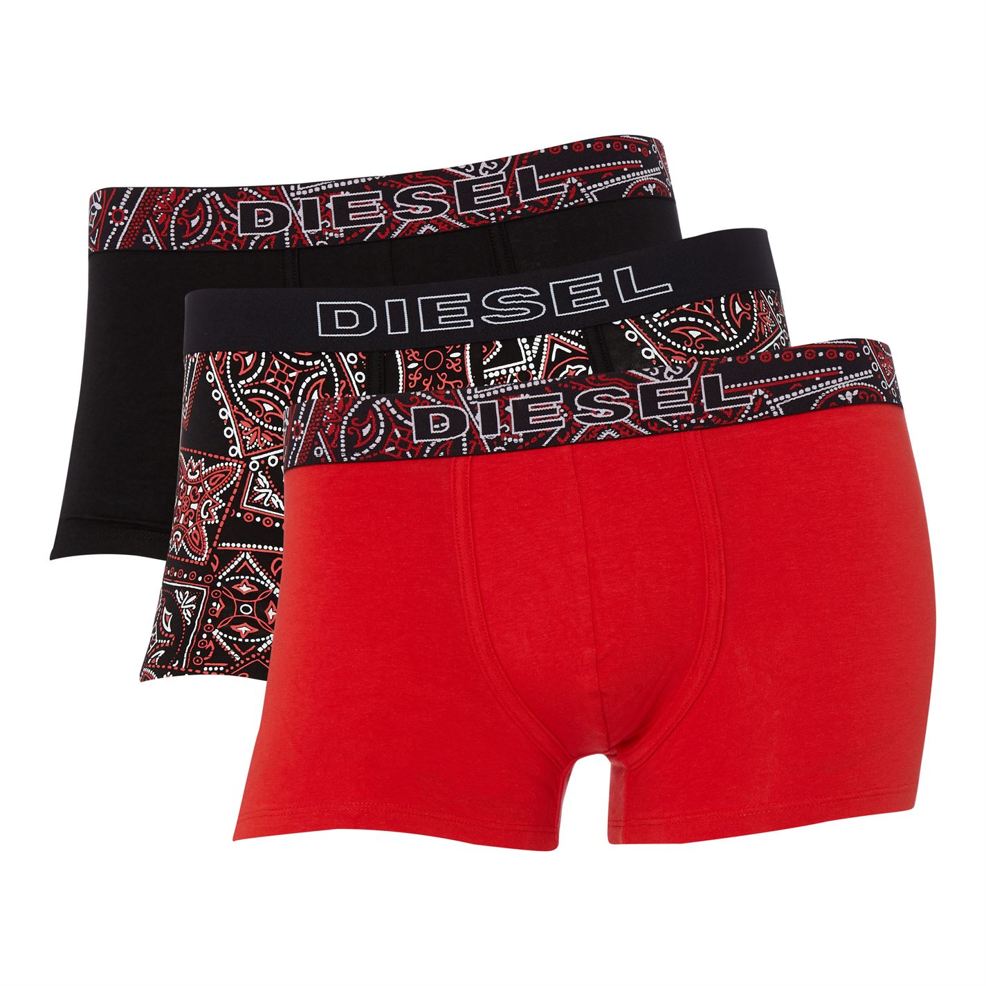 Diesel 3 Pack Bandana Trunks