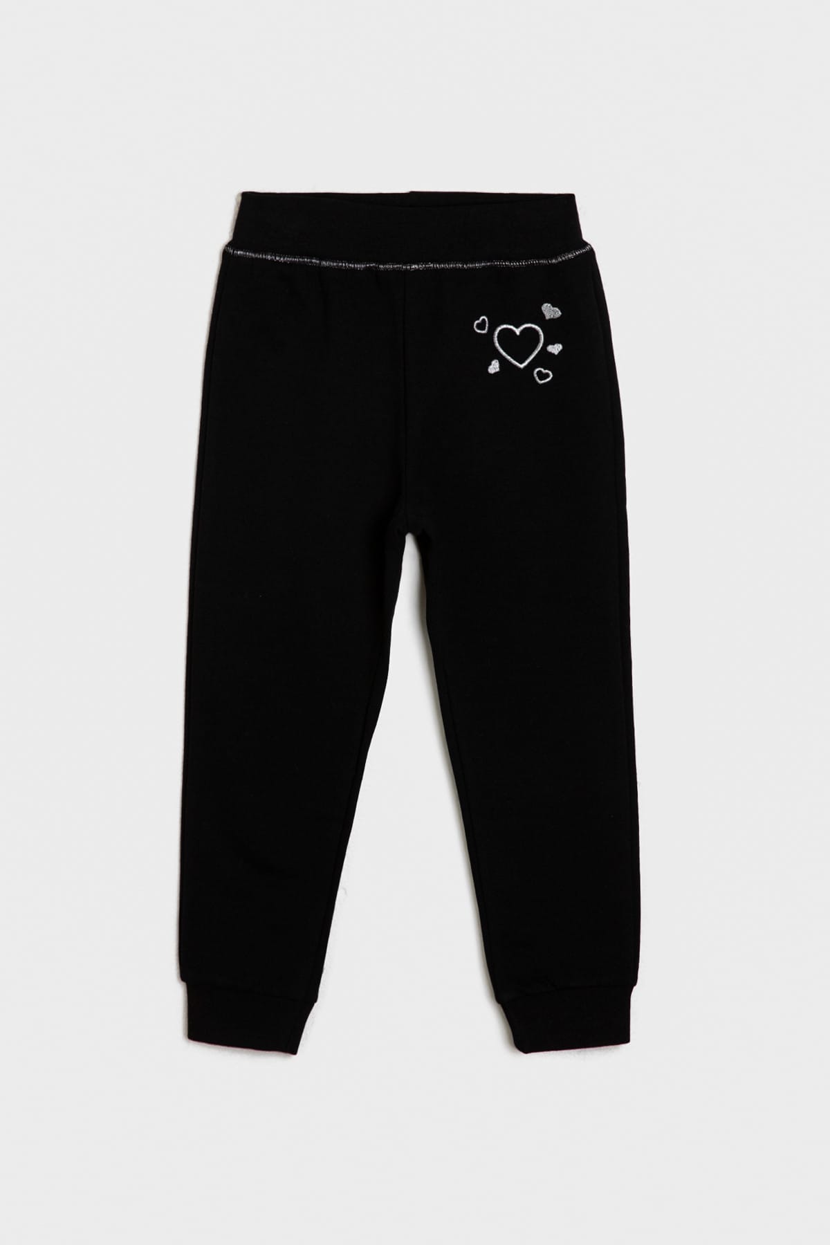 Koton Kids Black Heart Figured Tracksuits