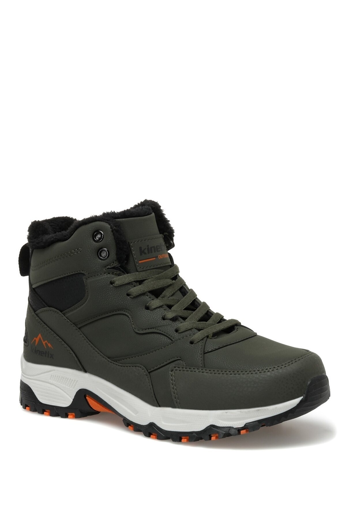KINETIX Arctic Pu Cnc Hi 2PR Khaki Men's Outdoor Boots.