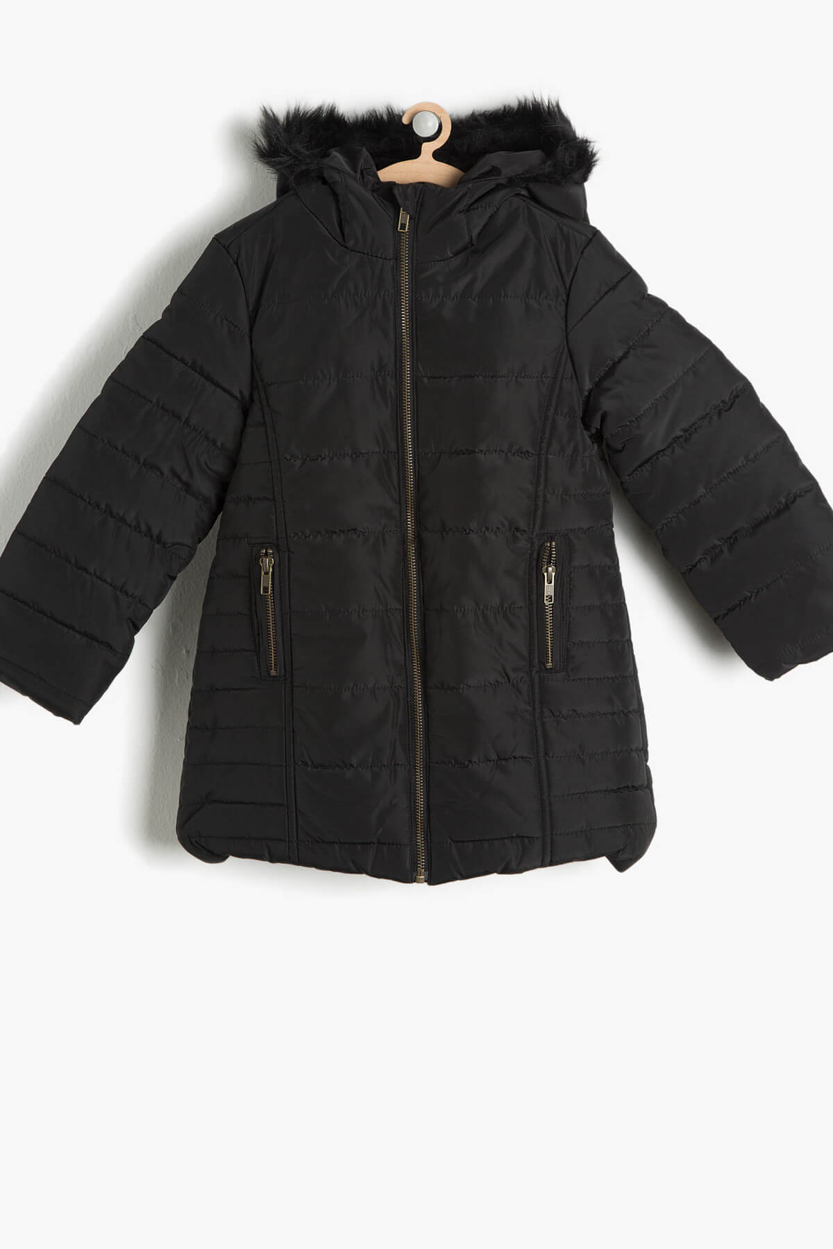 Koton Winter Jacket - Black