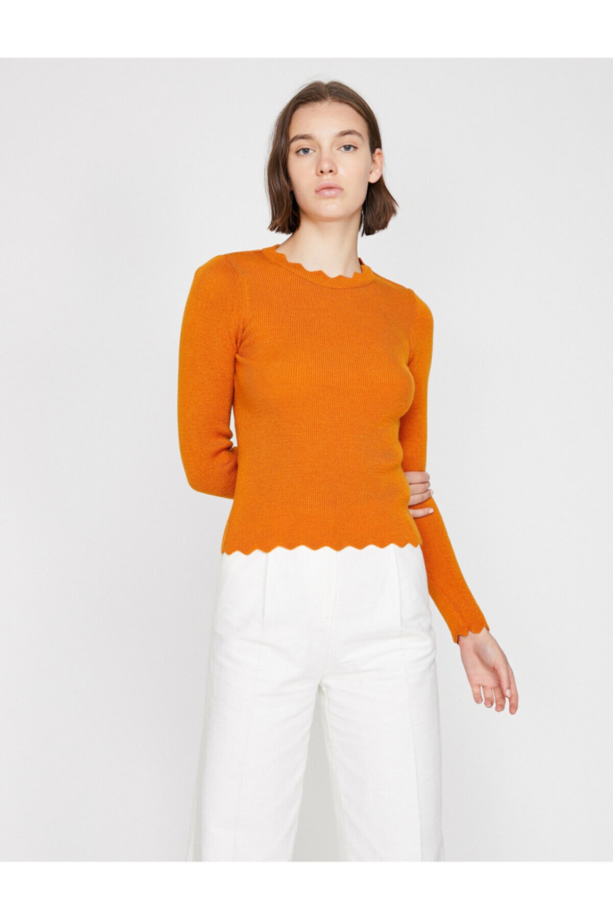 Koton Frill Detail Sweater