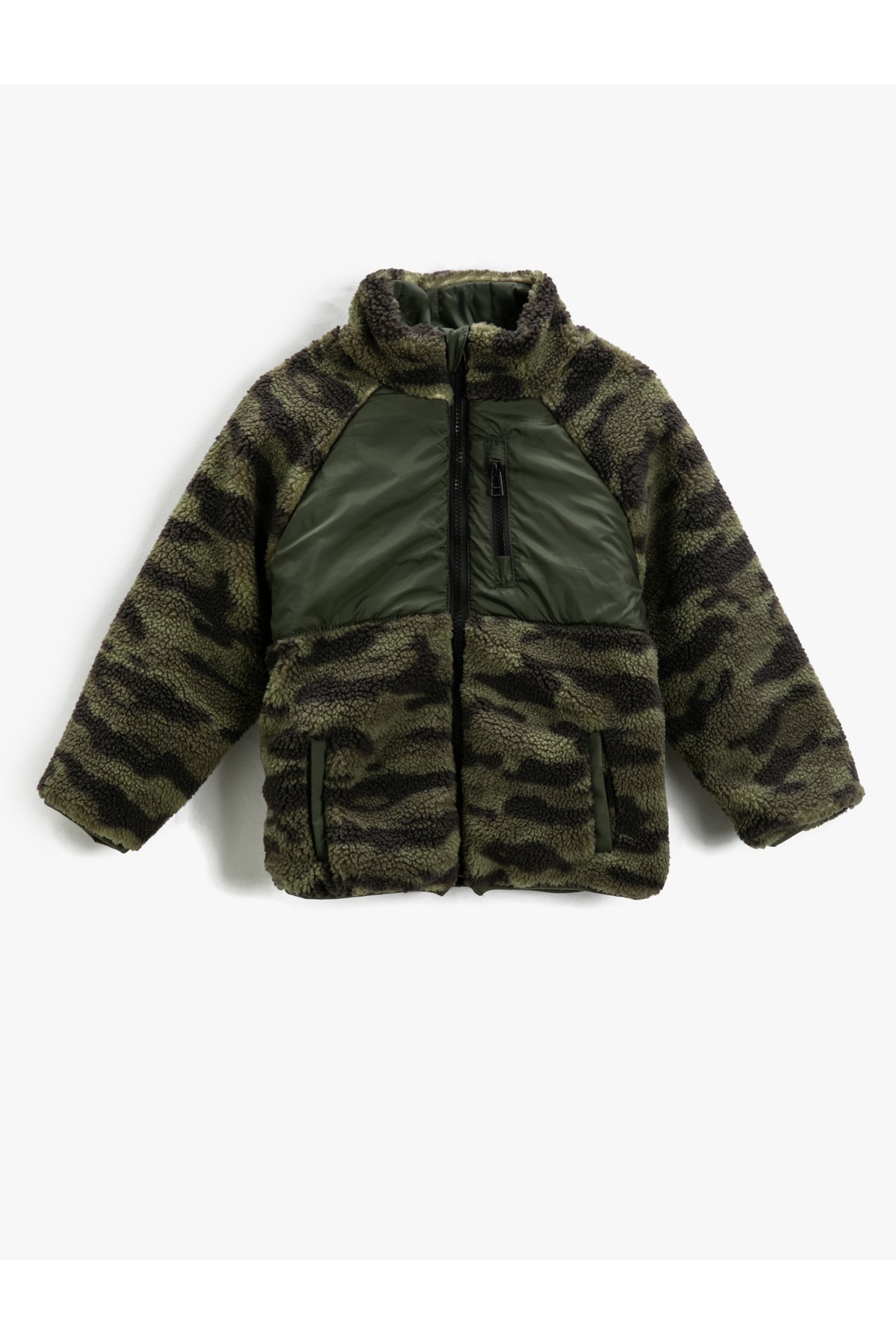 Koton Jacket - Khaki - Regular fit