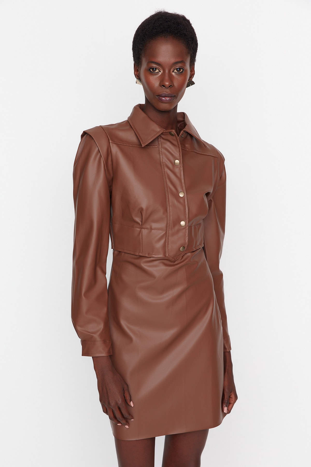 Rochie damă, Trendyol Leather