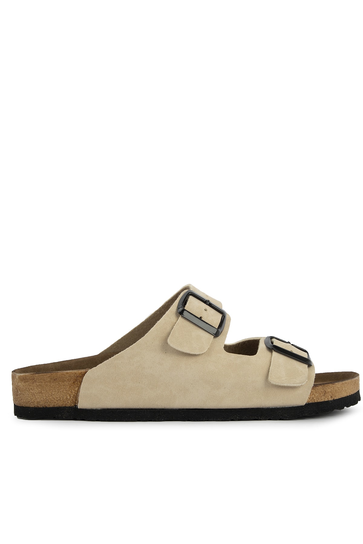 Slazenger Men's Beige Nubuck Slippers