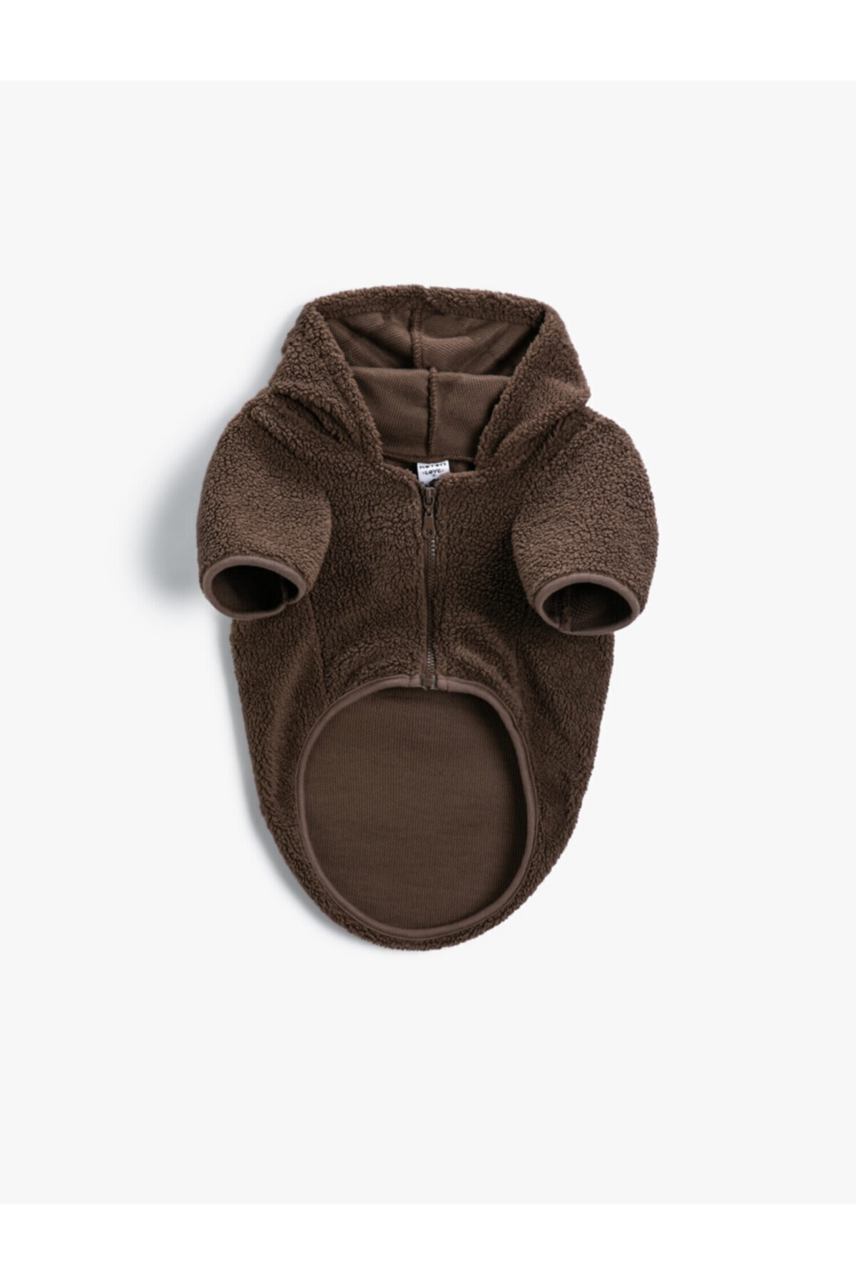 Koton Hooded Plush Dog Sweatshirt