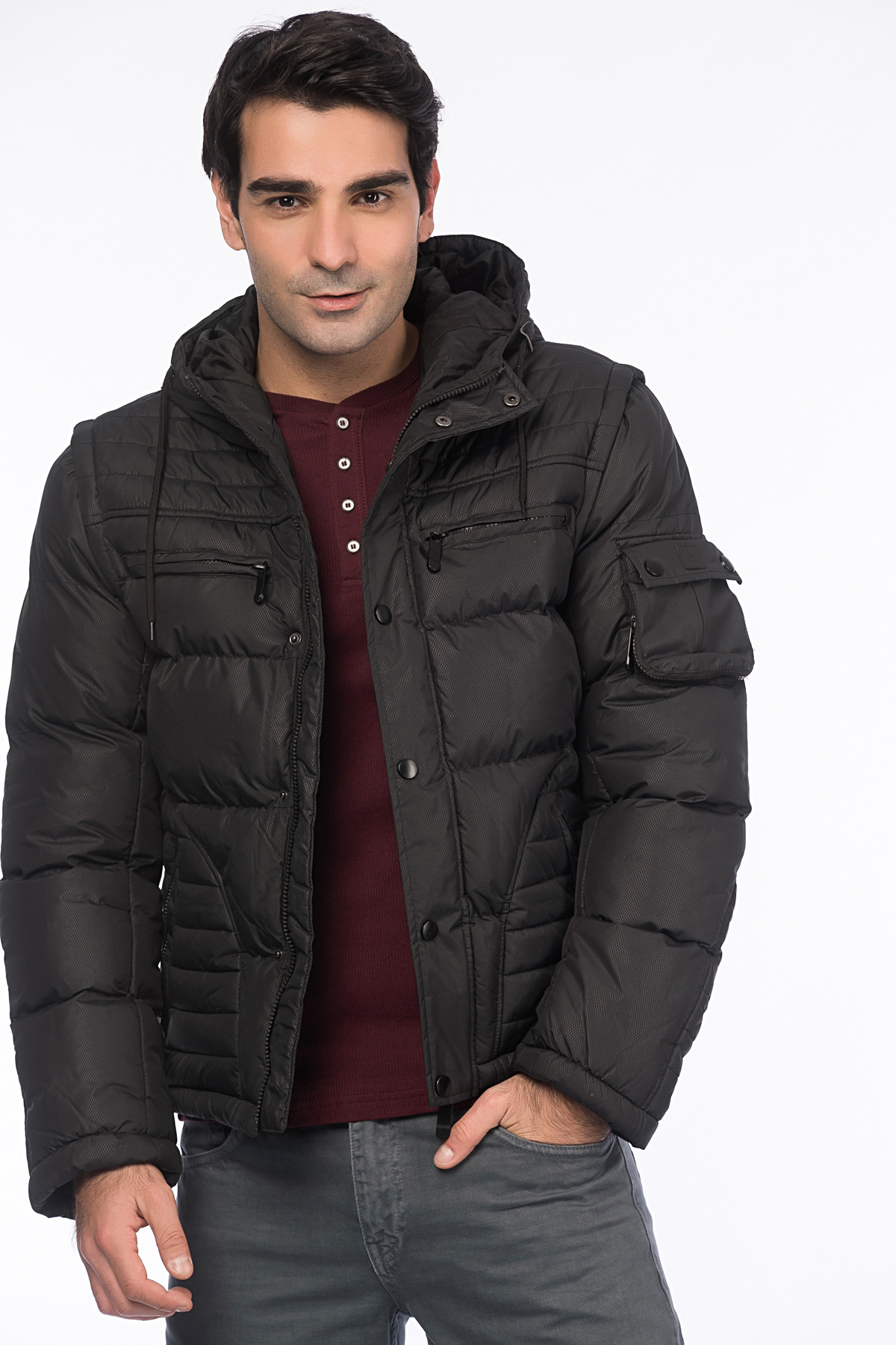 Koton Winter Jacket - Black