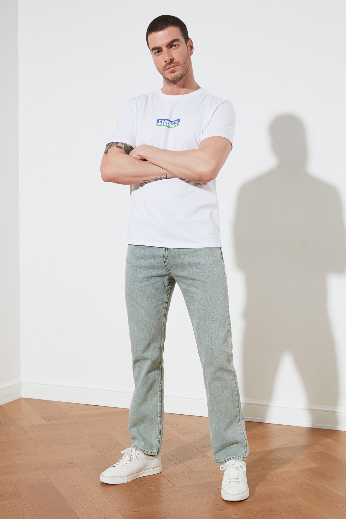 Trendyol Jeans - Navy blue - Straight