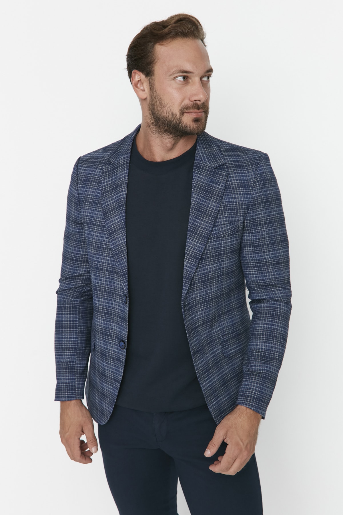 Sacou dama Trendyol Indigo