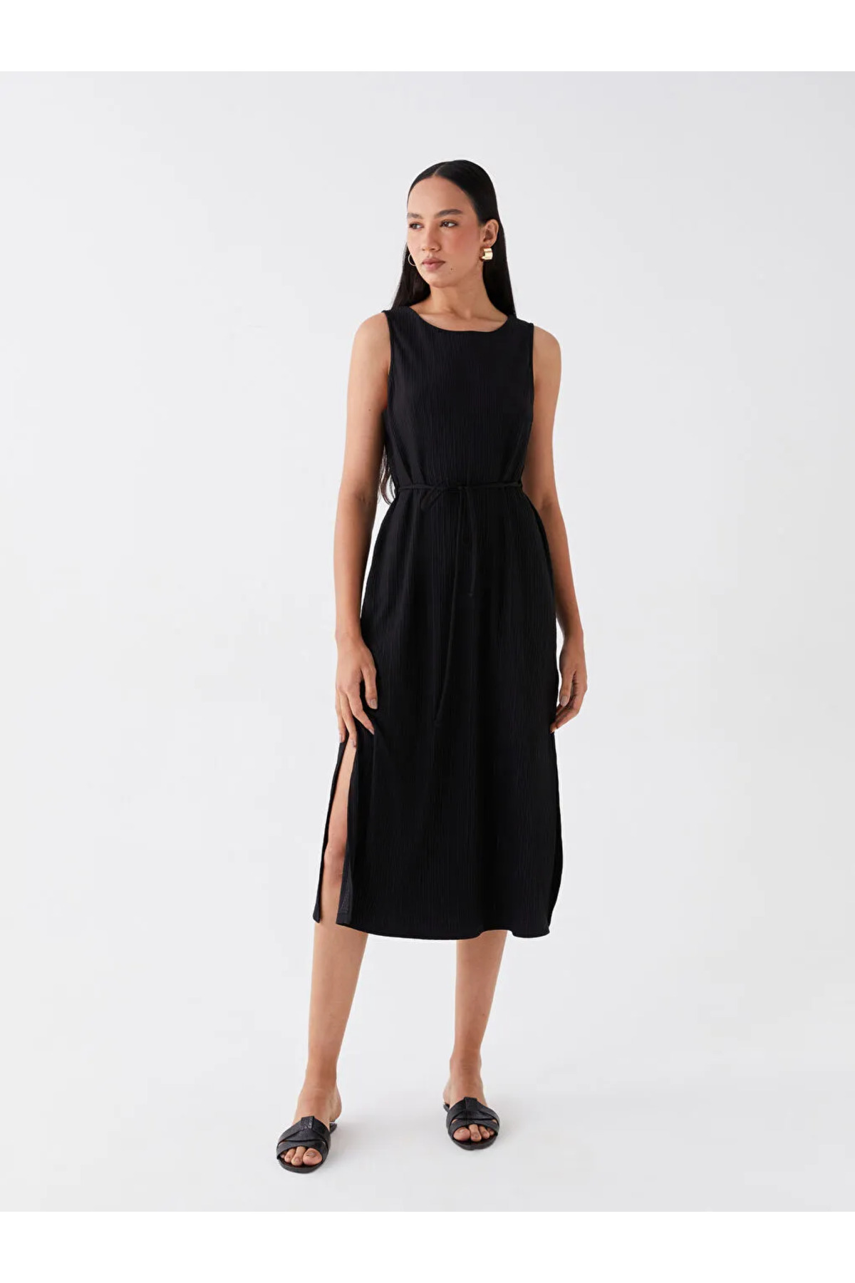 LC Waikiki LCW Vision Women's Crew Neck Straight Dress