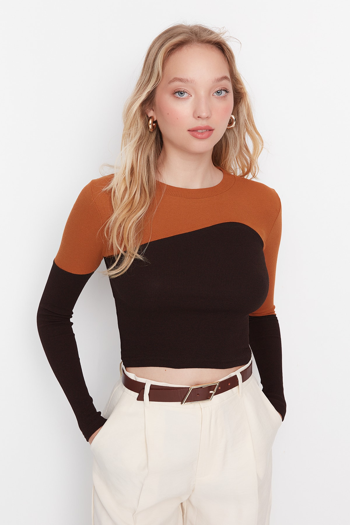 Bluza dama Trendyol Corduroy