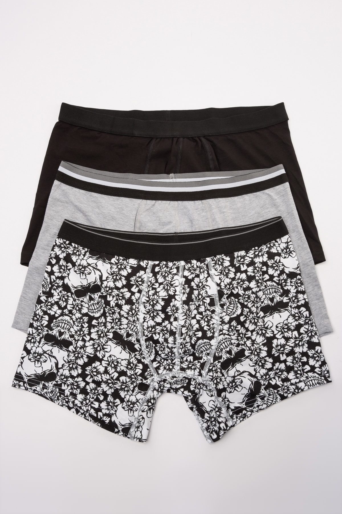 Trendyol MultiColor Men 3 Pack Print boxer