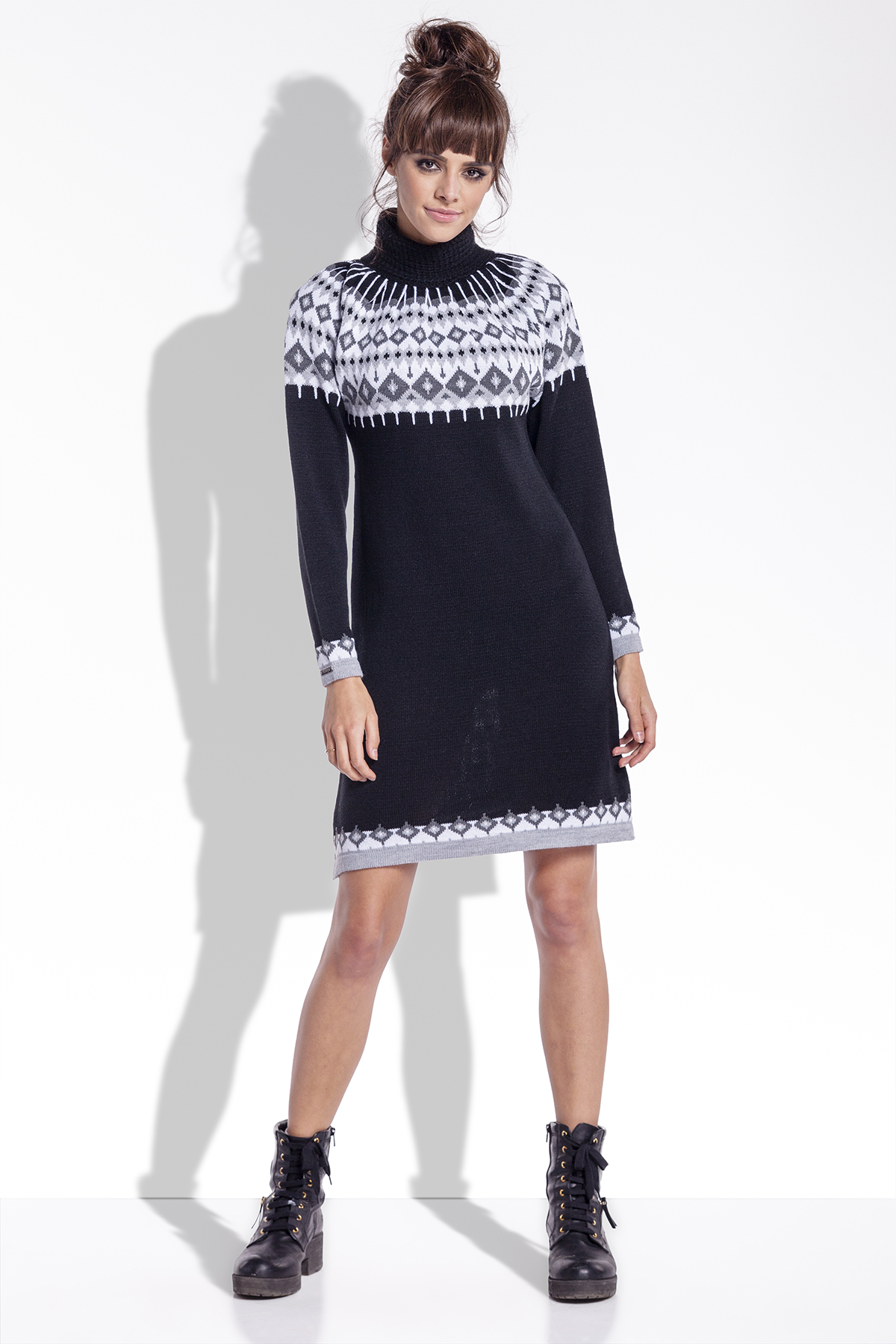 Dámské šaty Fobya Fobya_Dress_F346_Graphite