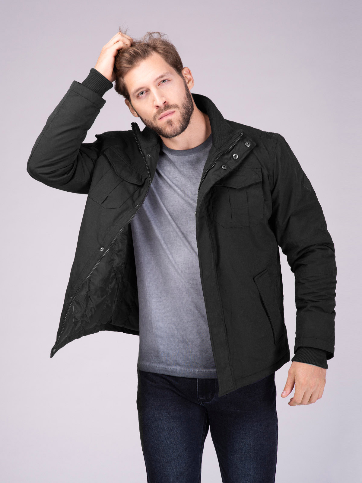 Volcano Man's Regular Silhouette Jacket J-Odes M06093-S20