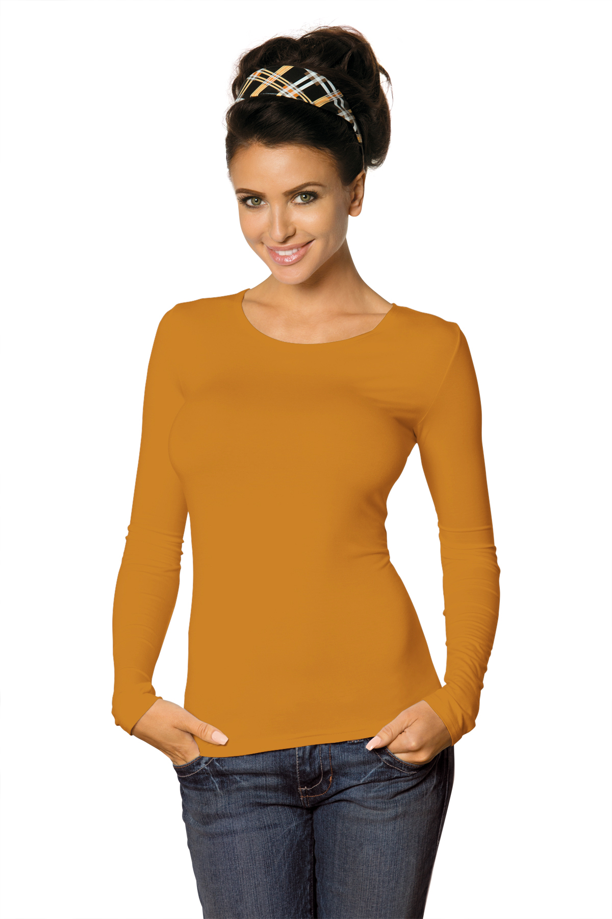 Babell Woman's Longsleeve Blouse Manati