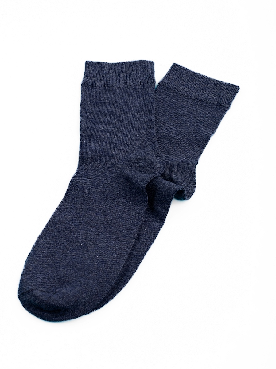 High socks for men Shelovet blue