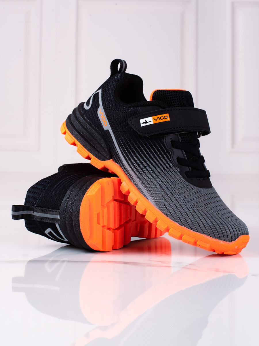 Vico boys' sports shoes with orange sole
