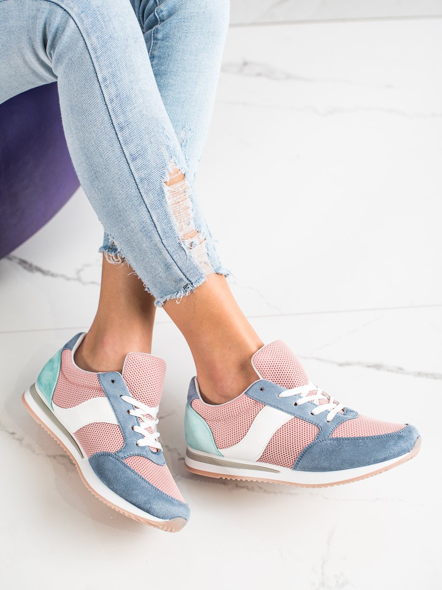 SHELOVET COLORFUL TRAINERS