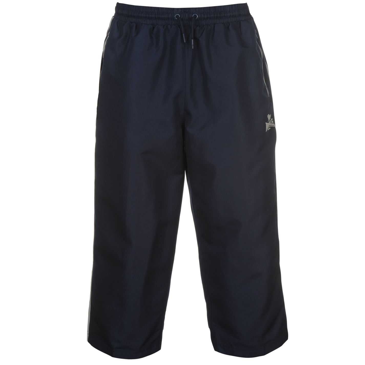 Lonsdale 2 Stripe Three Quarter Woven Pants Mens