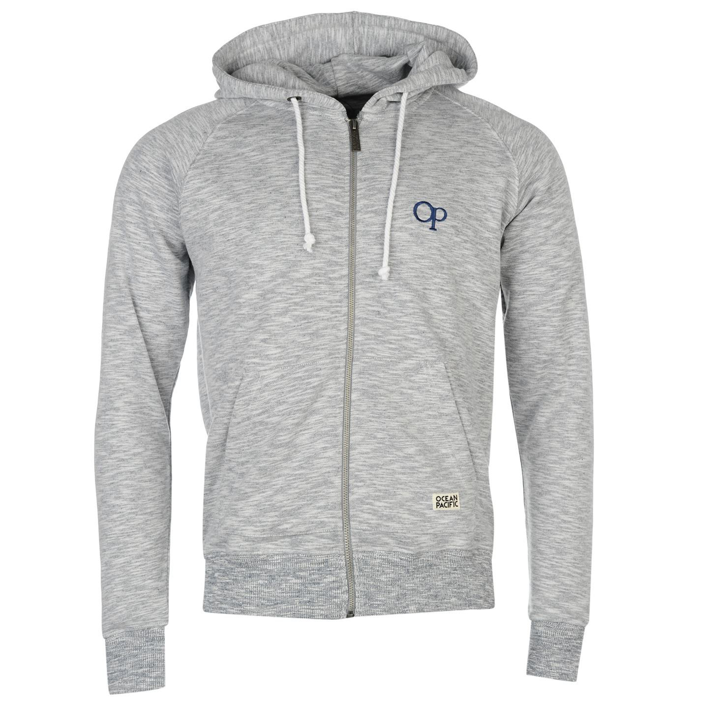 Ocean Pacific Slub Full Zip Hoodie Mens