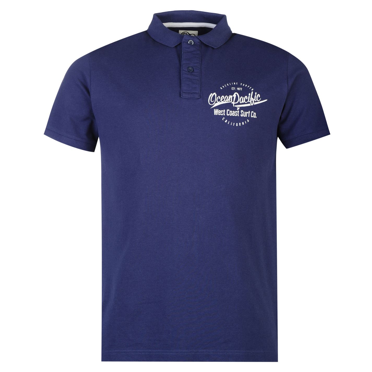 Ocean Pacific Washed Polo Shirt Mens