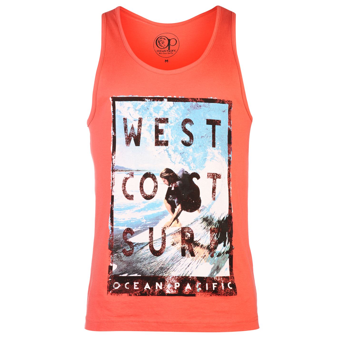 Ocean Pacific Photo Print Vest Mens