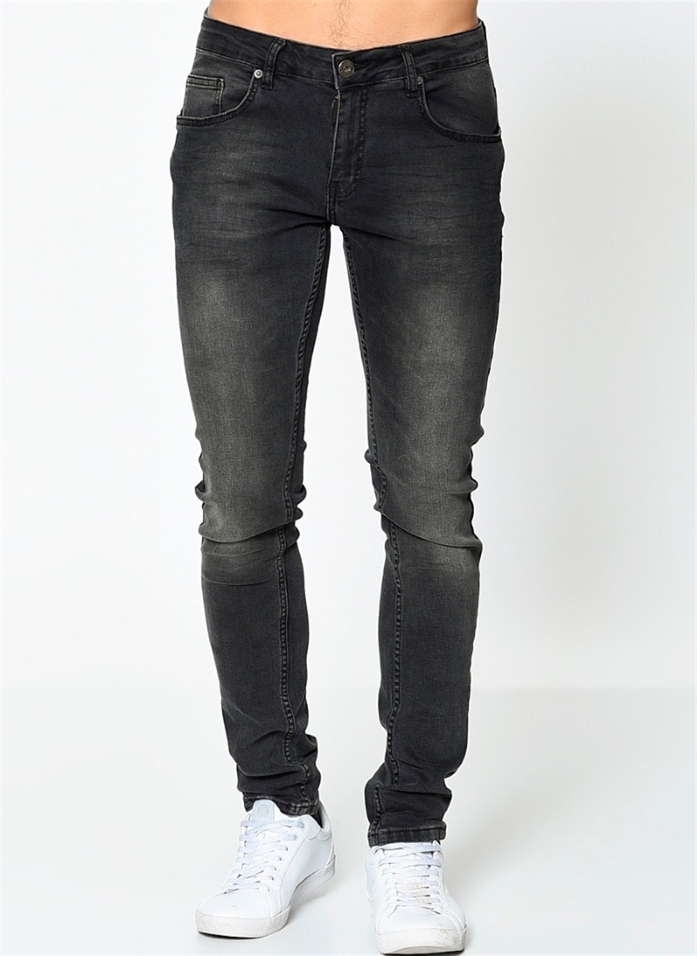 P007 DEWBERRY PRODIGY JEAN SLIM FIT PANT-BLACK