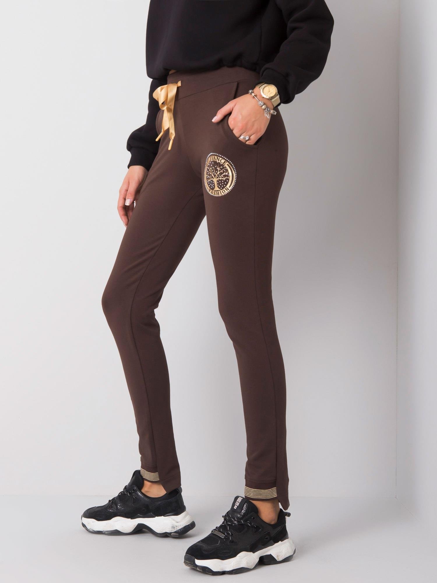 Brown cotton tracksuits