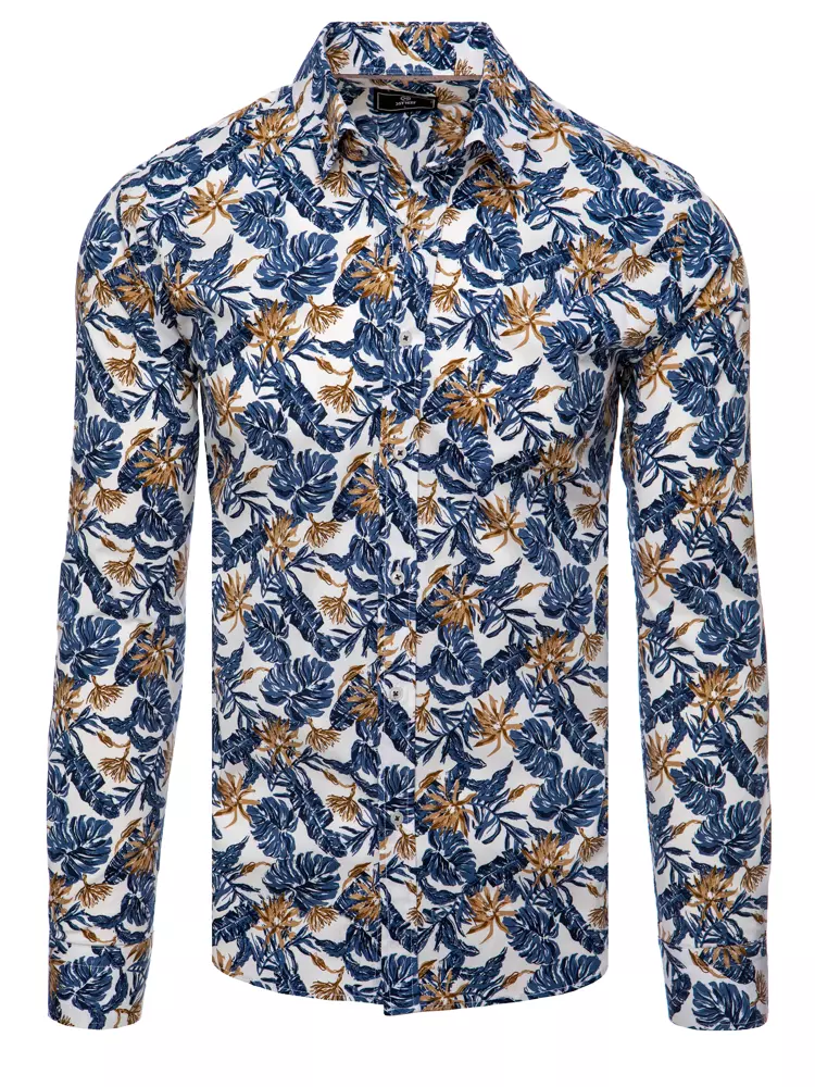 Dstreet men's white shirt
