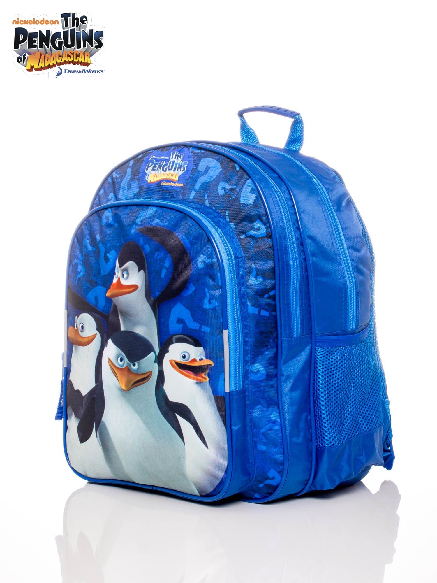 Boy's school backpack PENGUINS OF MADAGASCAR