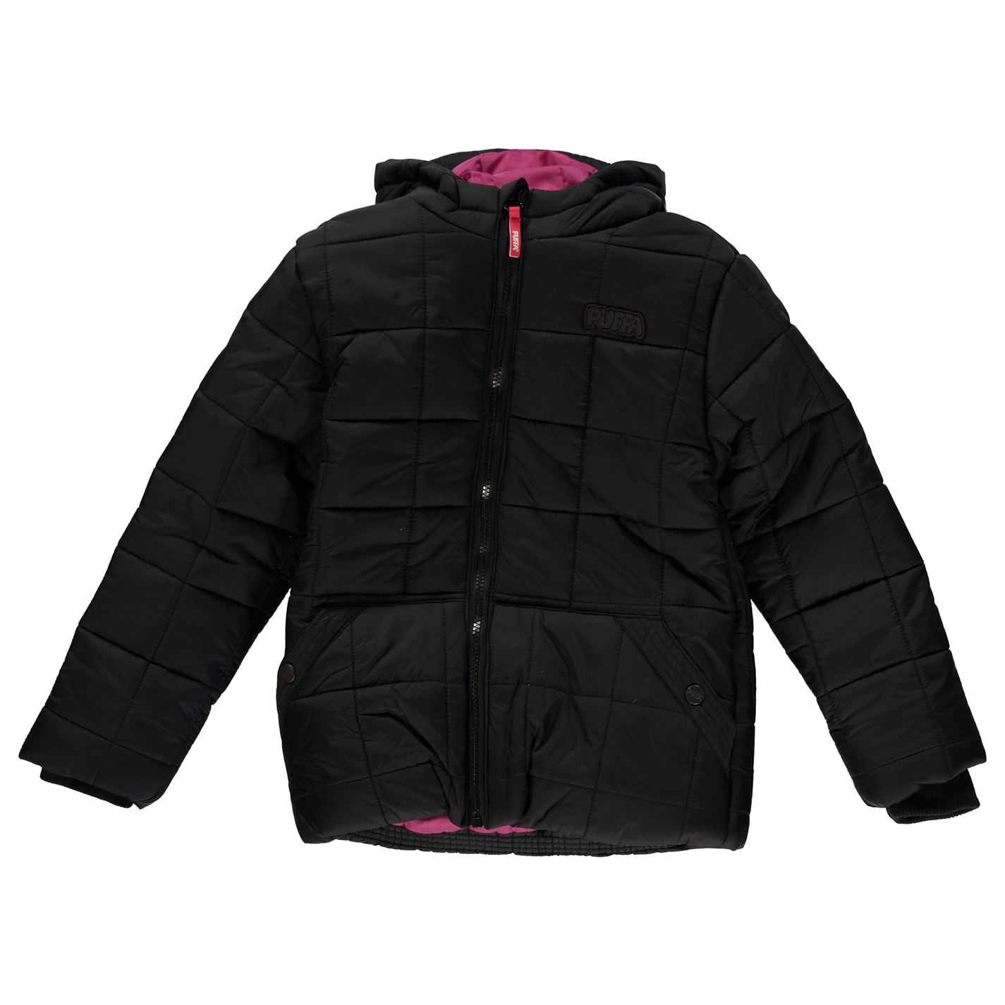 Puffa Hooded Puffa Jacket Junior Girls