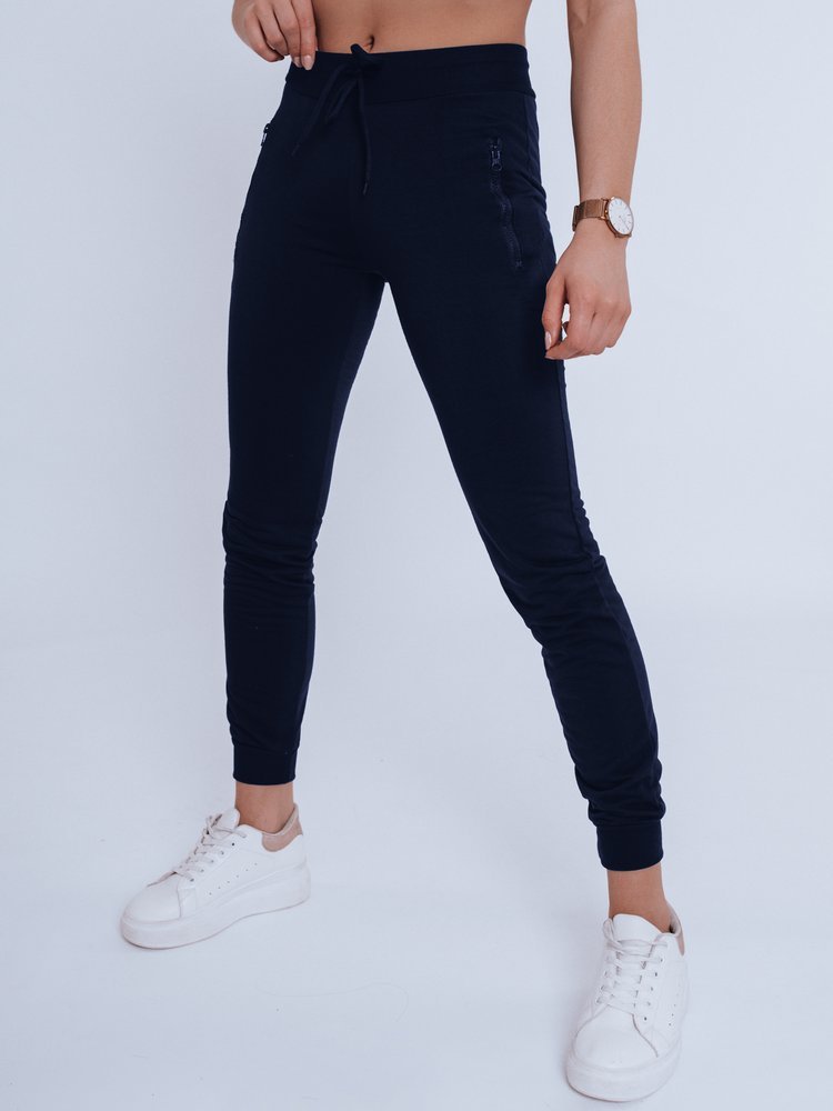 Pantaloni de trening pentru femei FENDI bleumarin albastru Dstreet UY0819