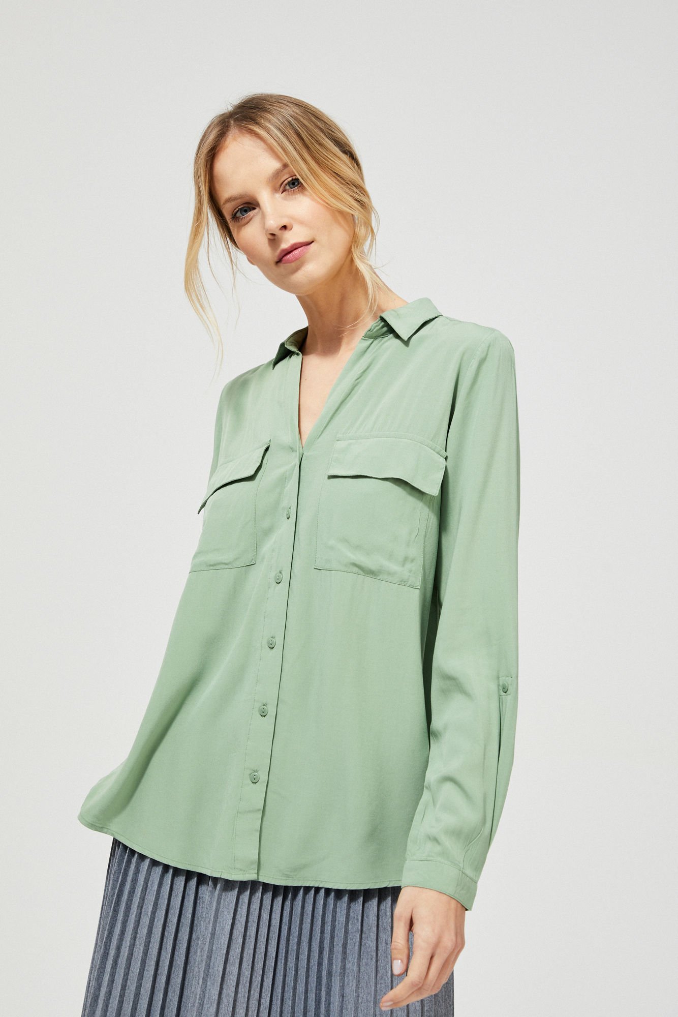 Cămașă cu buzunare