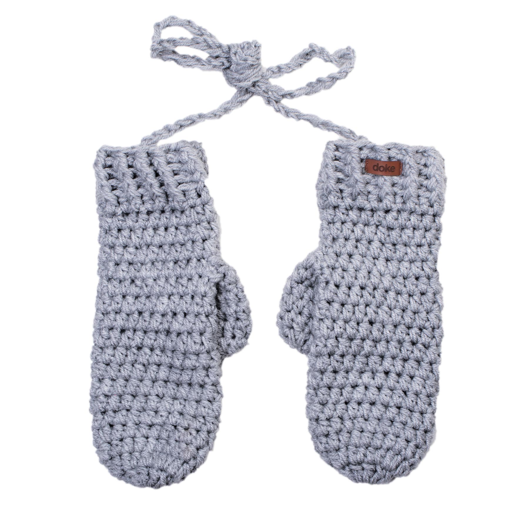 Dětské háčkované rukavice light