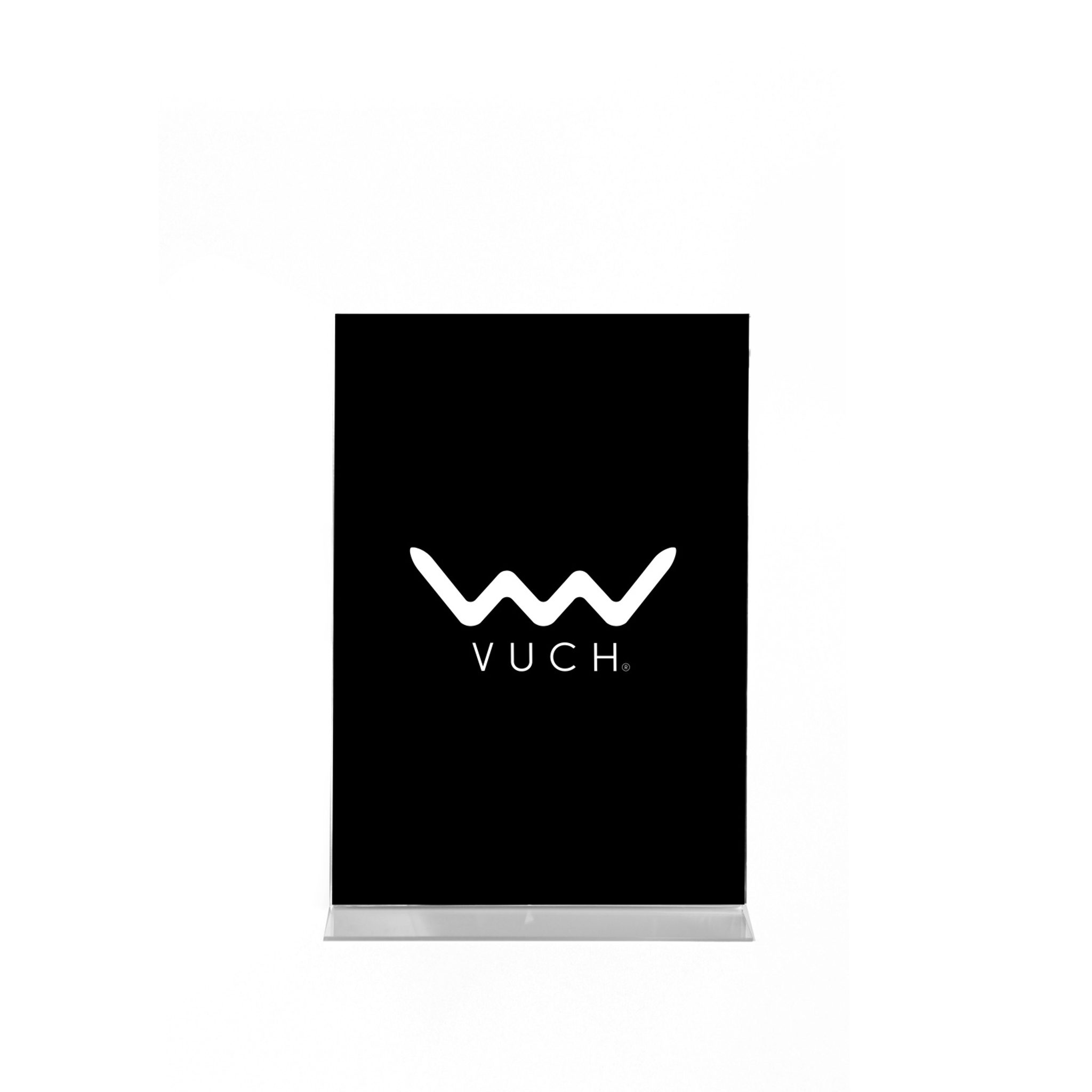 VUCH Stand for leaflet A5 - black logo