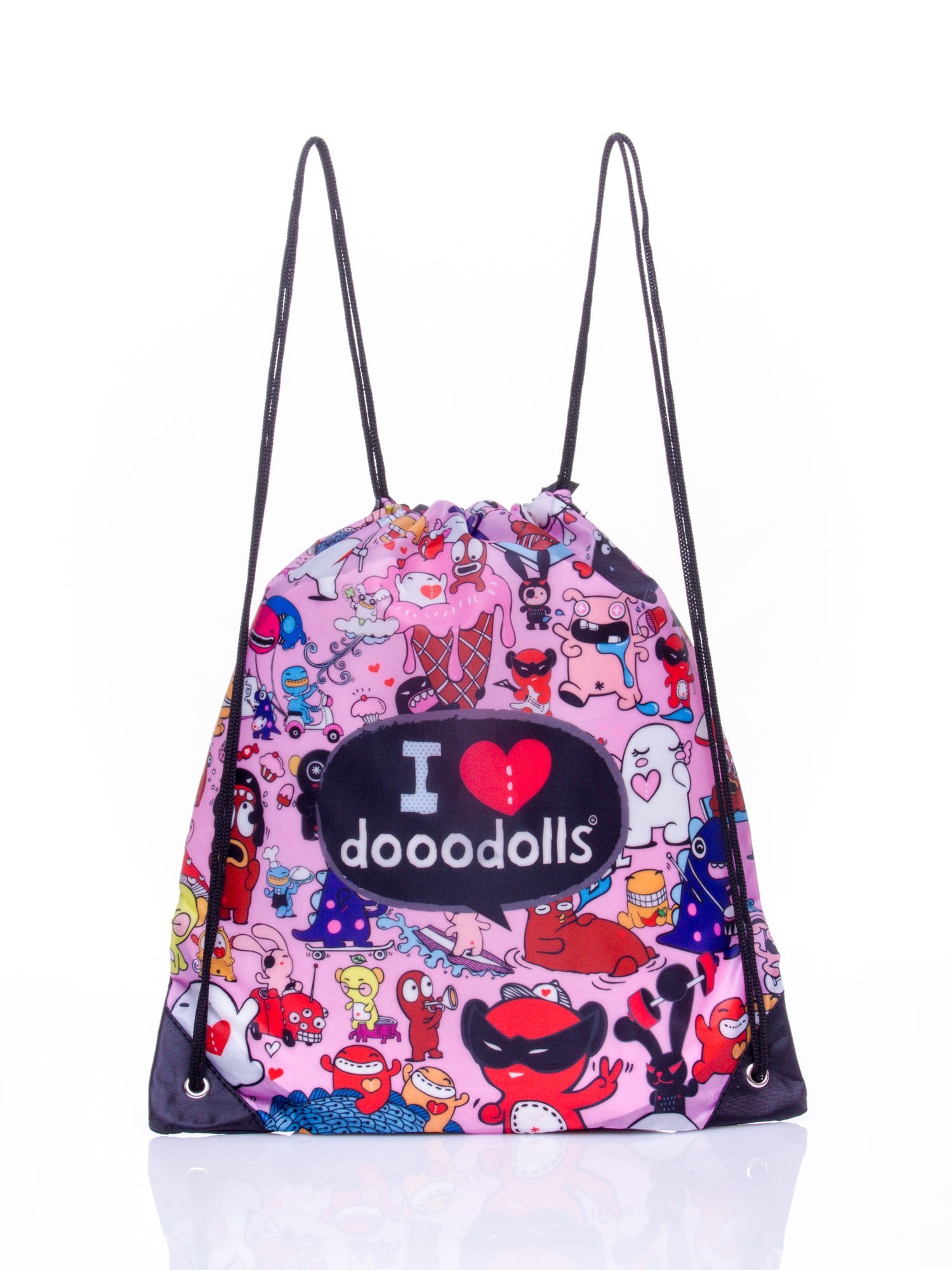 Pink backpack bag DISNEY Doodolls