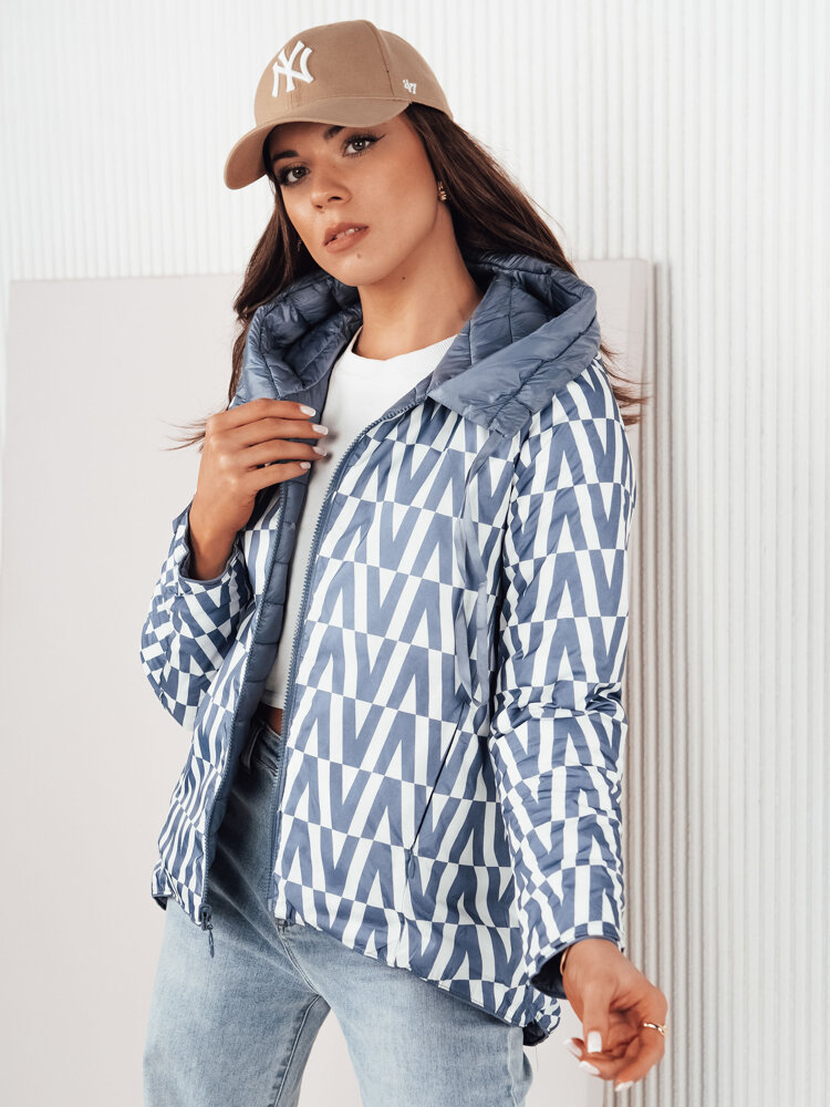 VANLY women's quilted jacket blue Dstreet