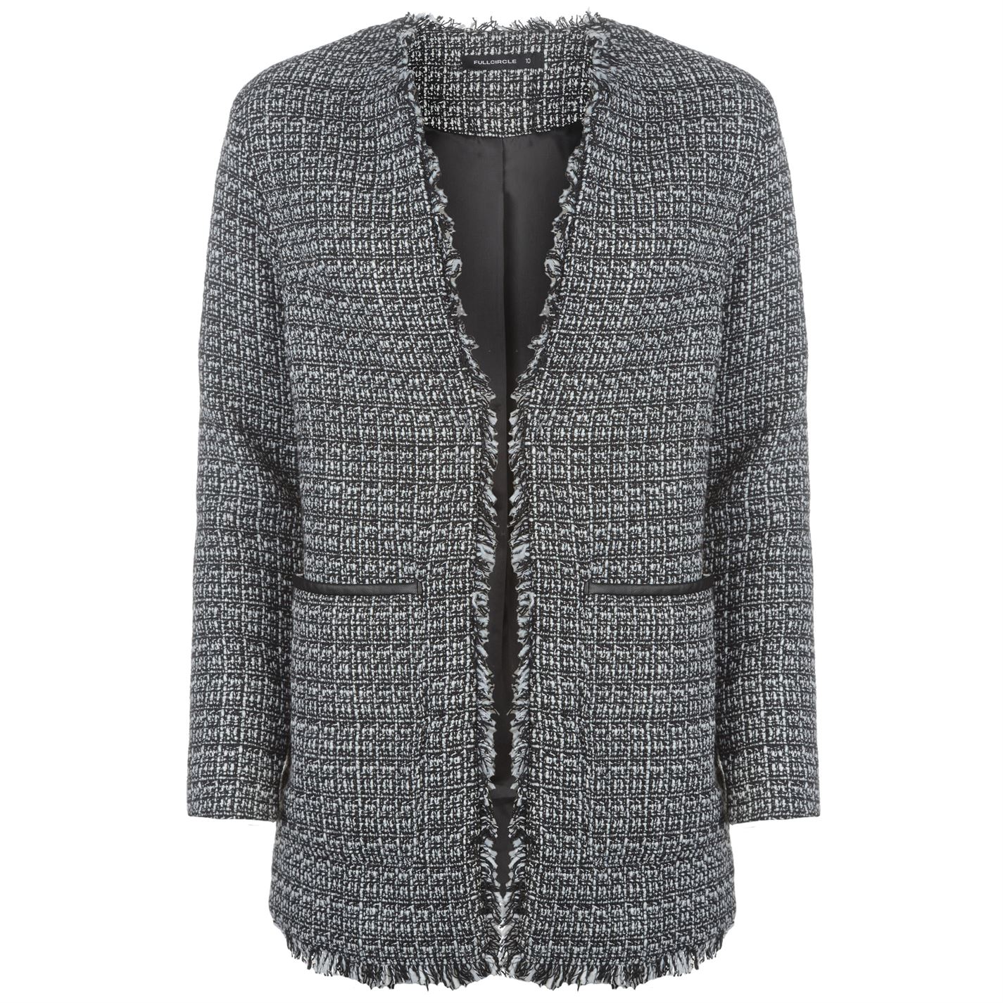 Full Circle Long Boucle Jacket Ladies