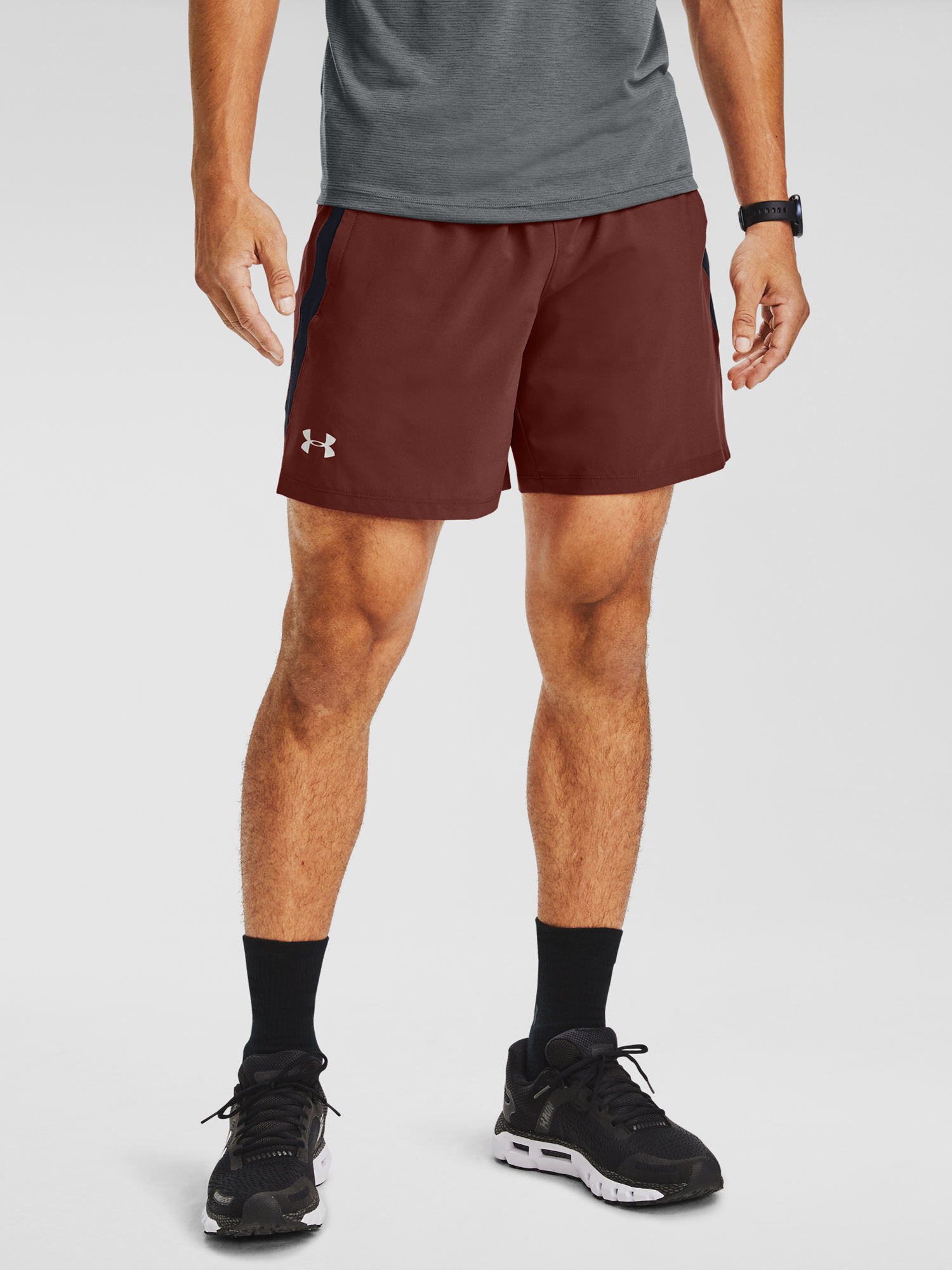 Under Armour Shorts UA LAUNCH SW 7'' SHORT-RED - Men's