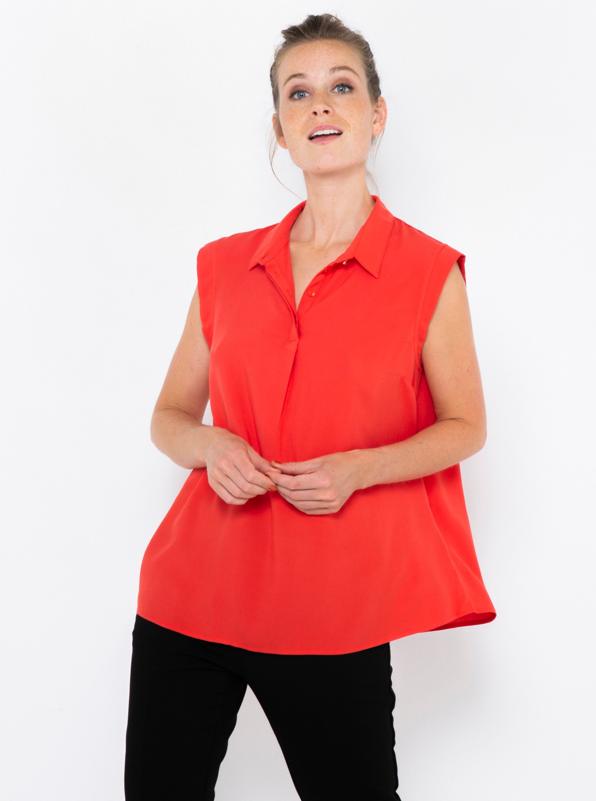 CAMAIEU Coral Top - Women